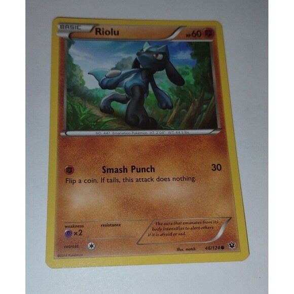 Pokemon | Toys | Pokemon Card 248 Riolu 46 | Poshmark